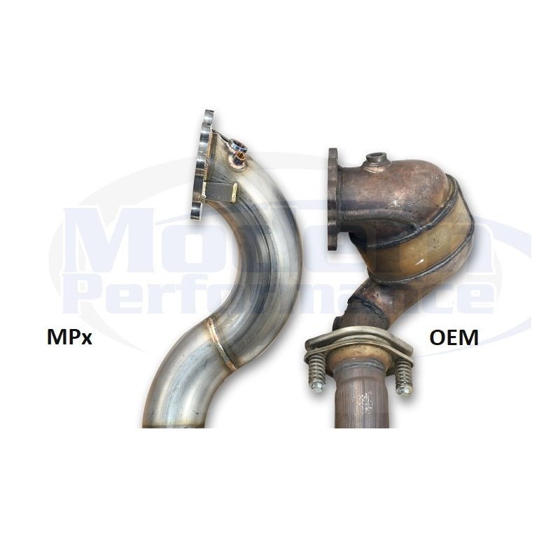 MPx 3.5" O2 Housing / Downpipe w/ Cat, 08-09 Caliber SRT-4 · Modern ...
